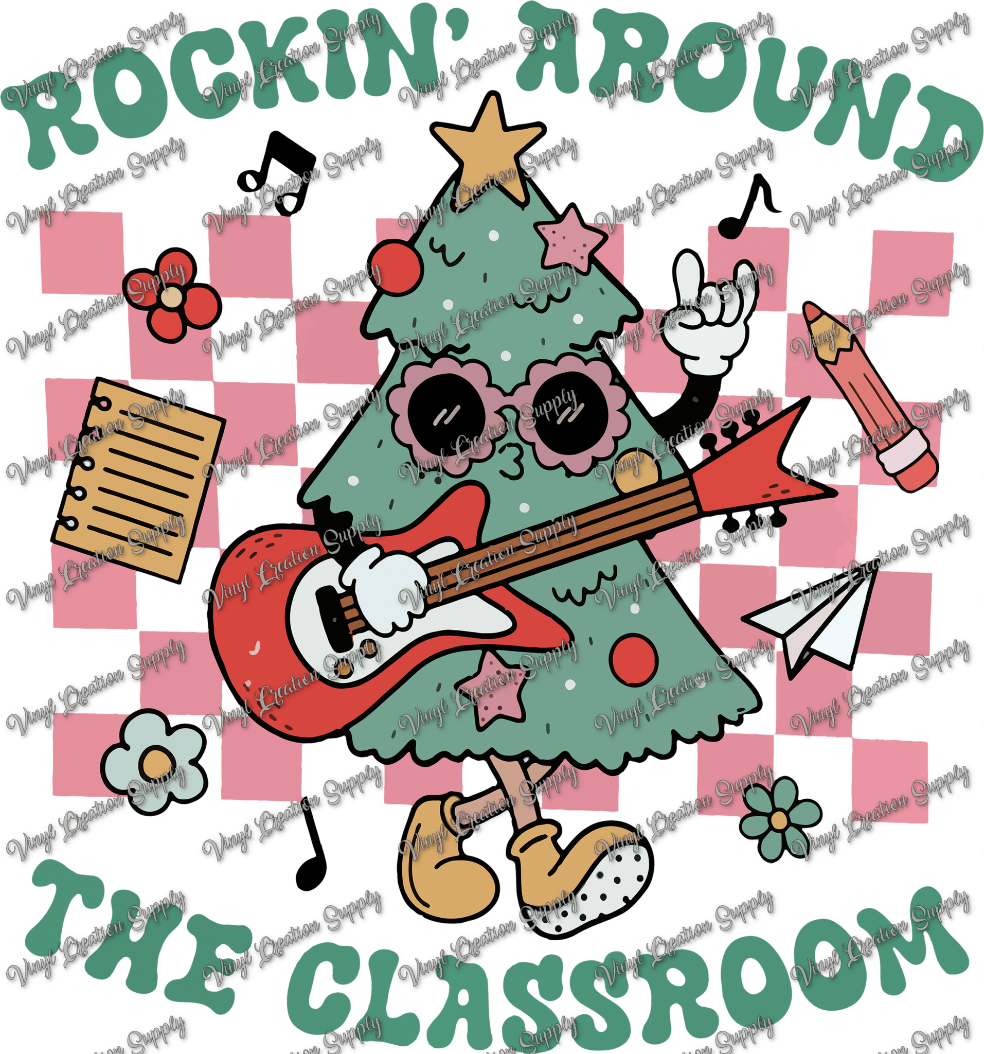 Rockin' Around The Classroom – VCS' DIY Shirts & More