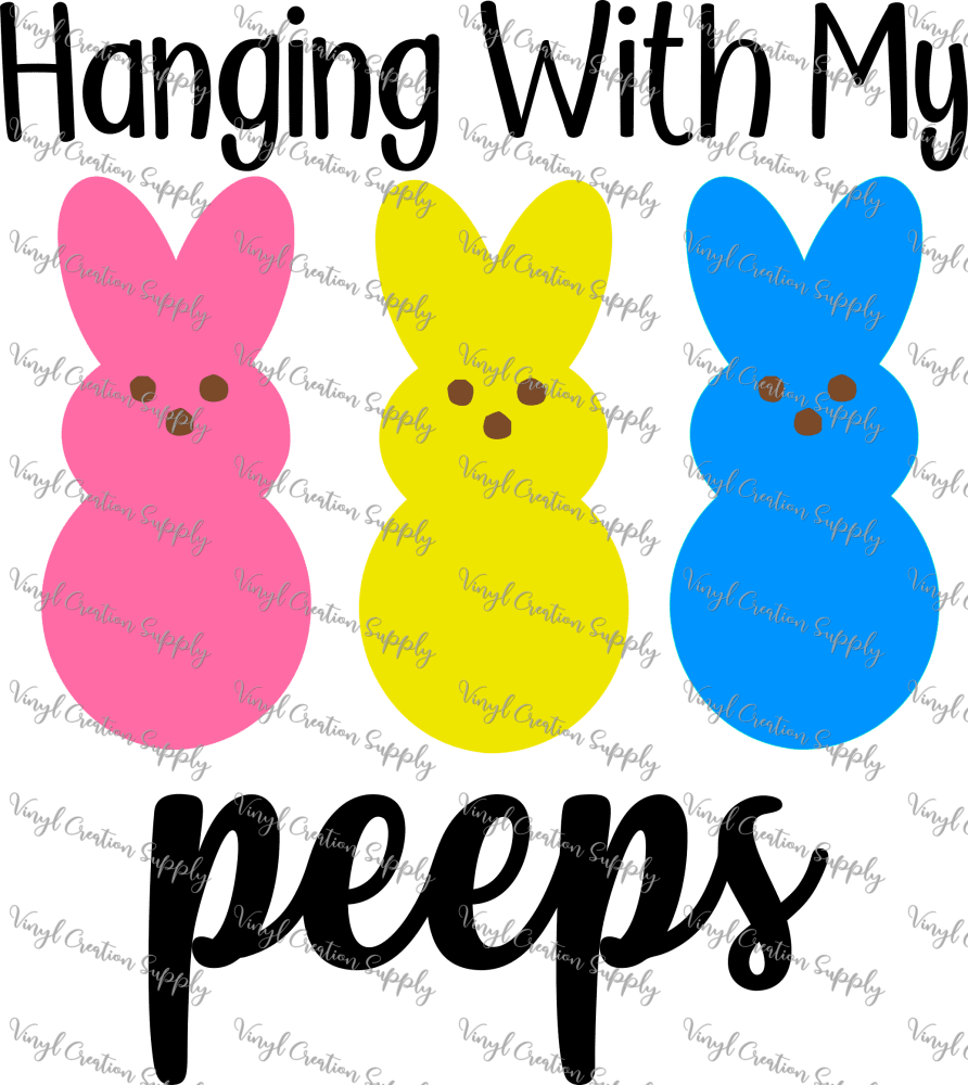 Hanging With My Peeps – DIY Shirts & More