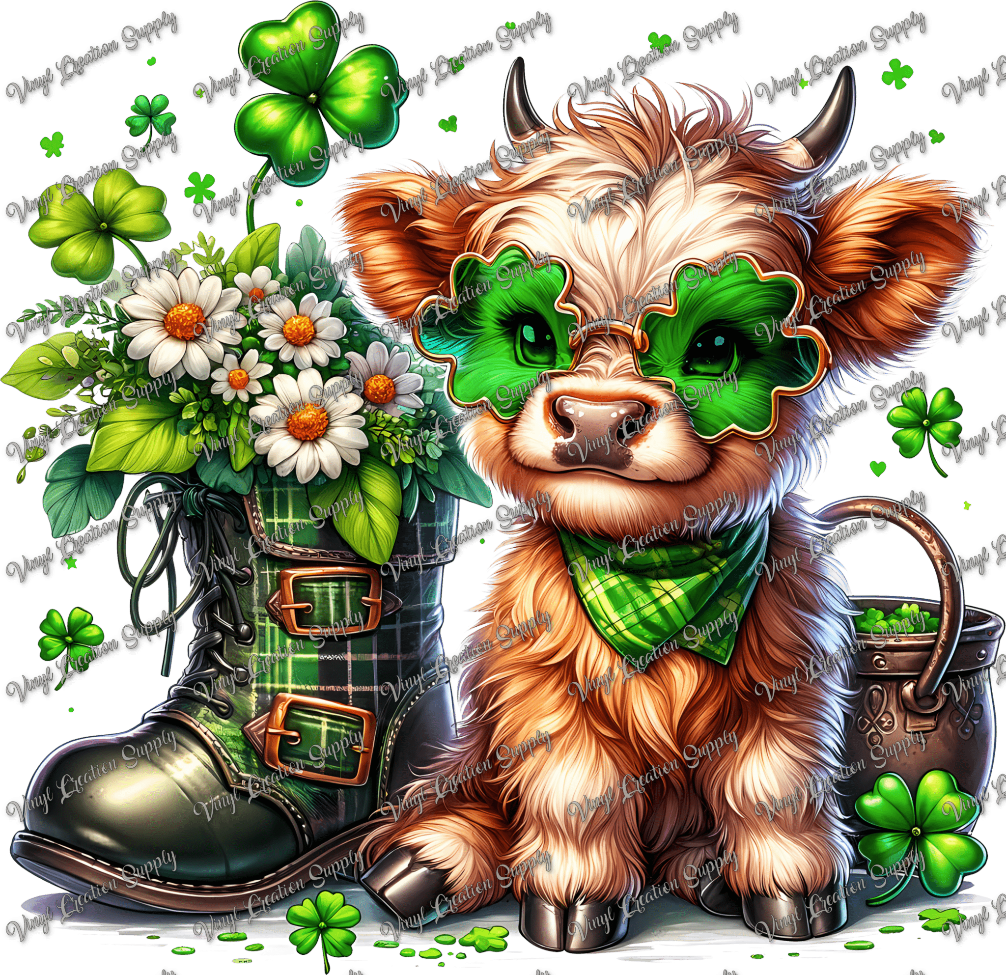 Clover Cow – VCS' DIY Shirts & More