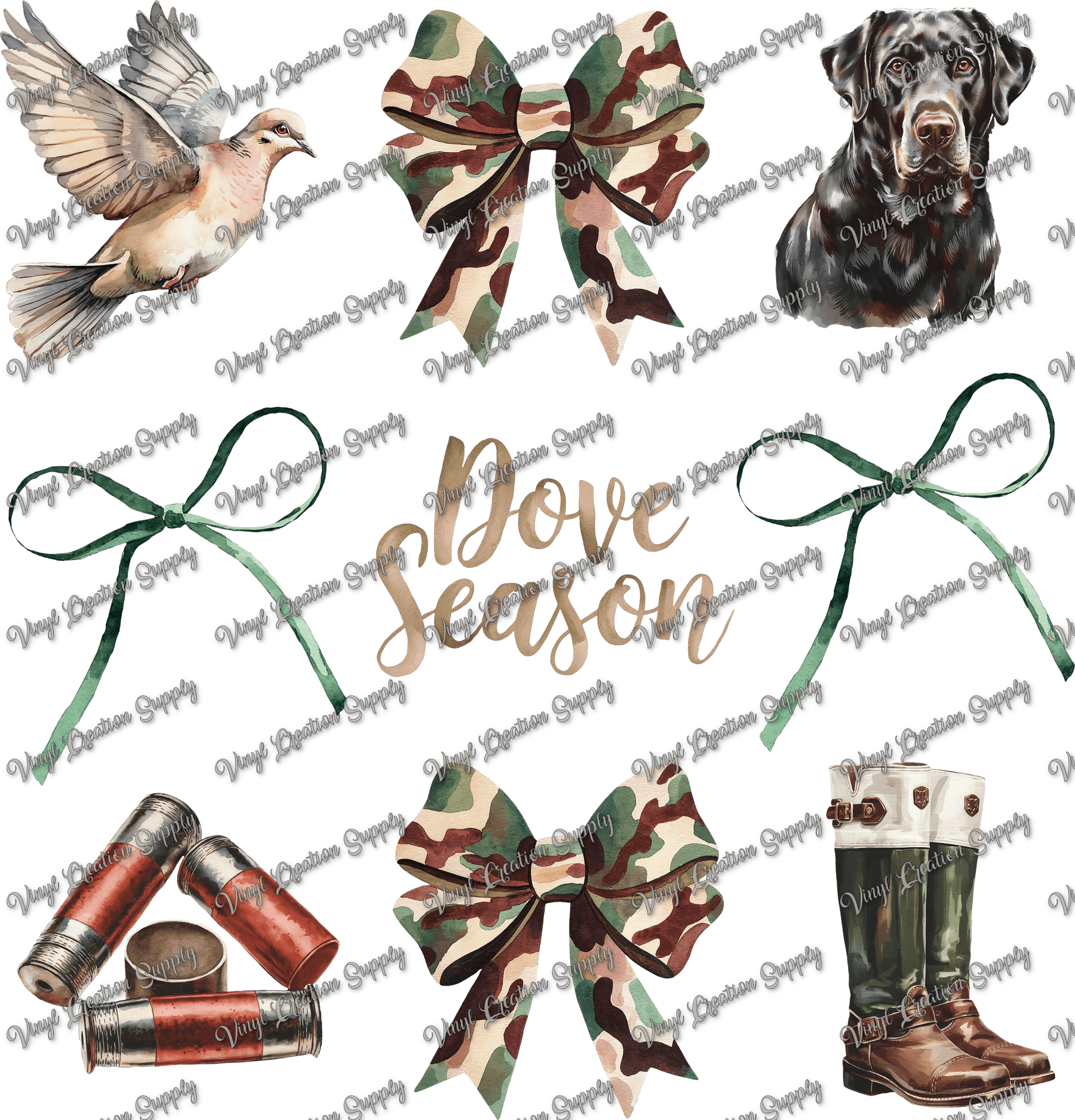 Dove Season Collage – VCS' DIY Shirts & More