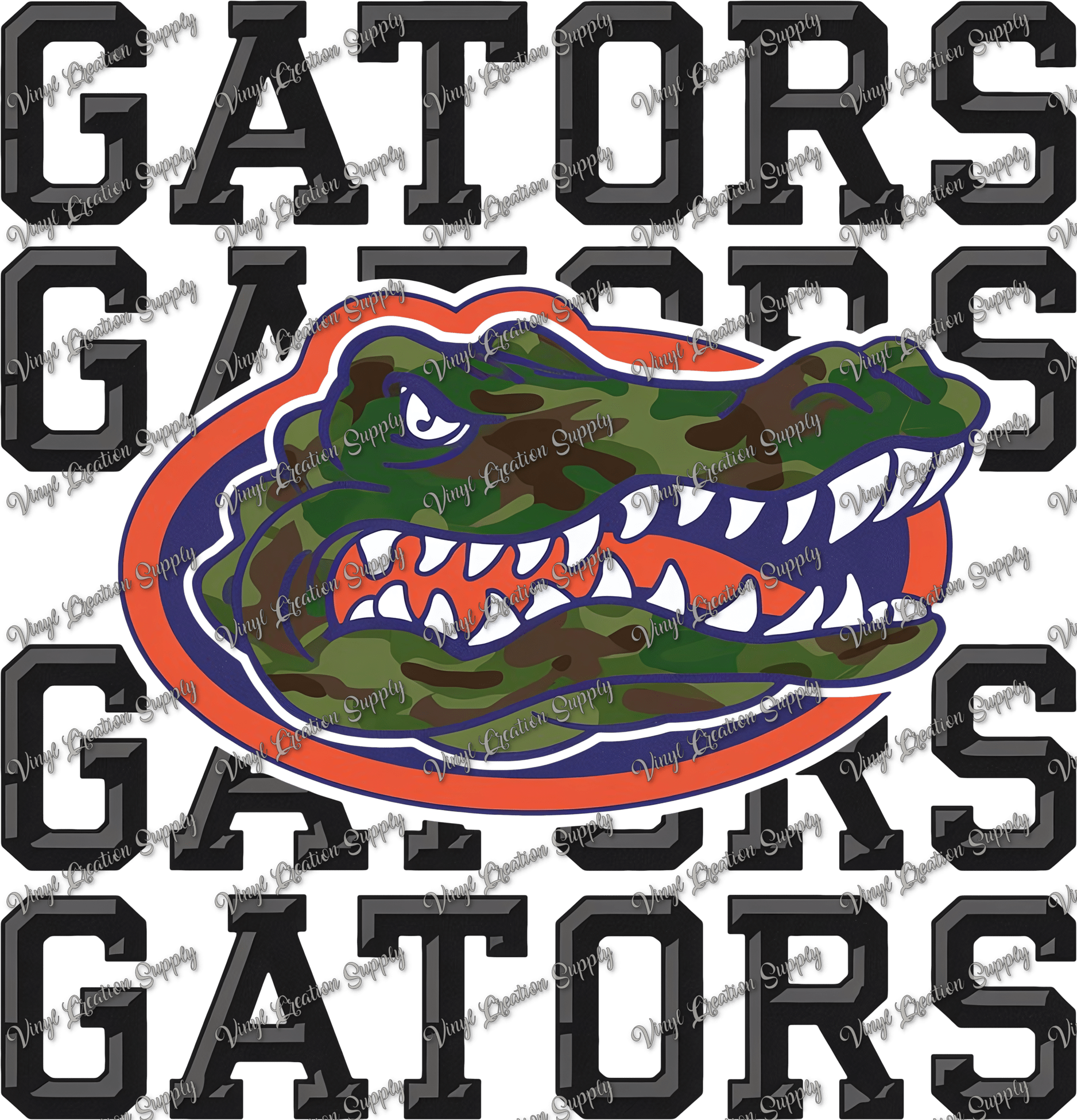 Gator Head Camo – VCS' DIY Shirts & More