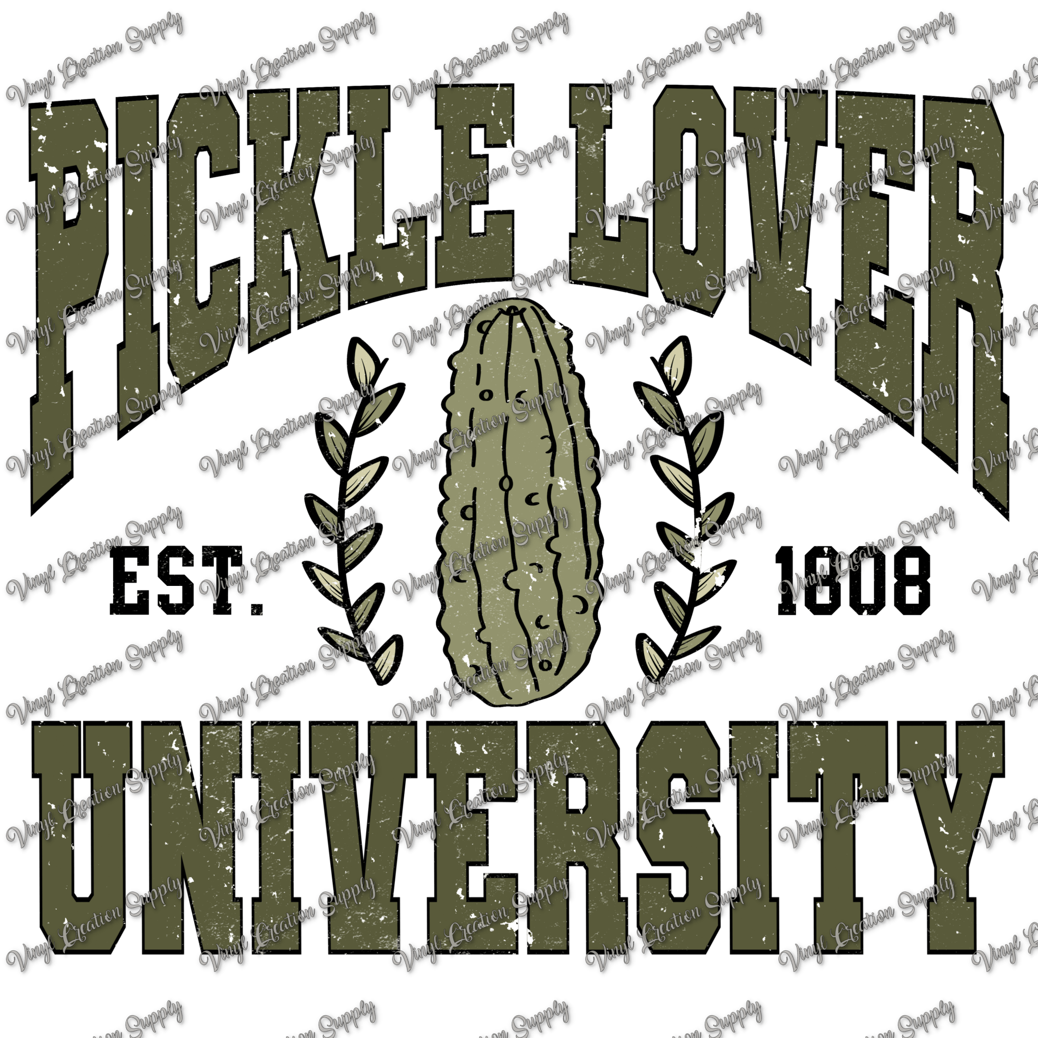 Pickle University Grunge – VCS' DIY Shirts & More
