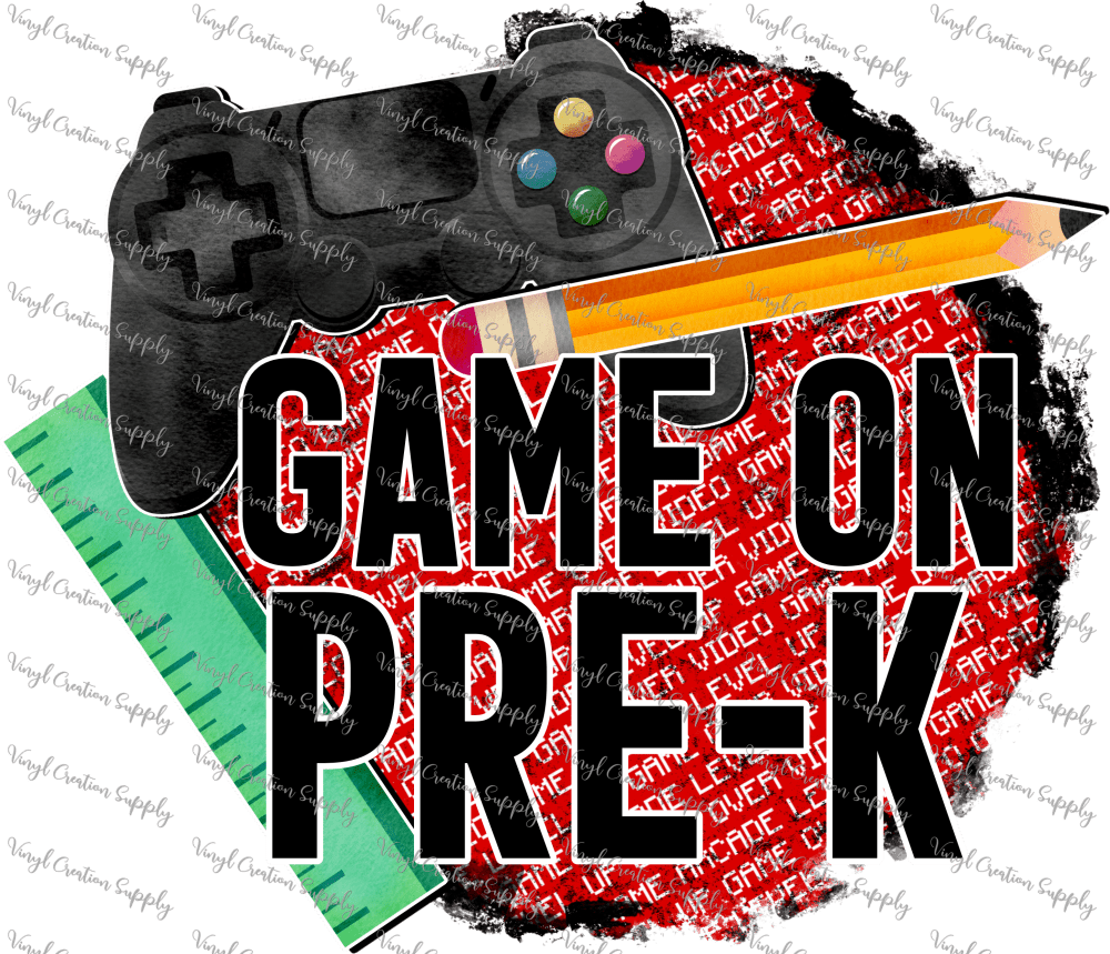 Game On Pre-K – DIY Shirts & More