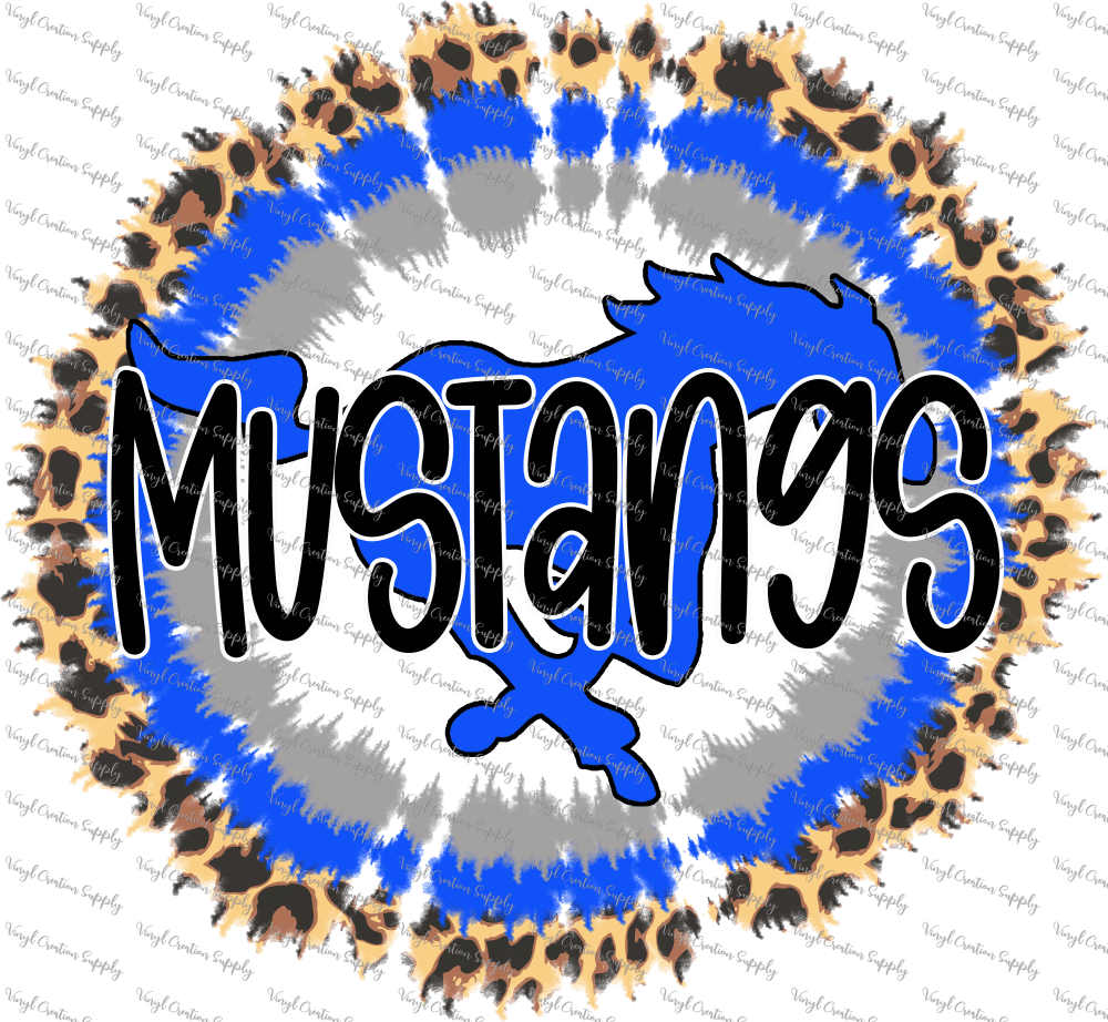 Mustang Circle Cheetah – VCS' DIY Shirts & More