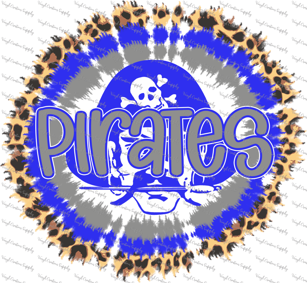 Pirates Circle Cheetah – VCS' DIY Shirts & More
