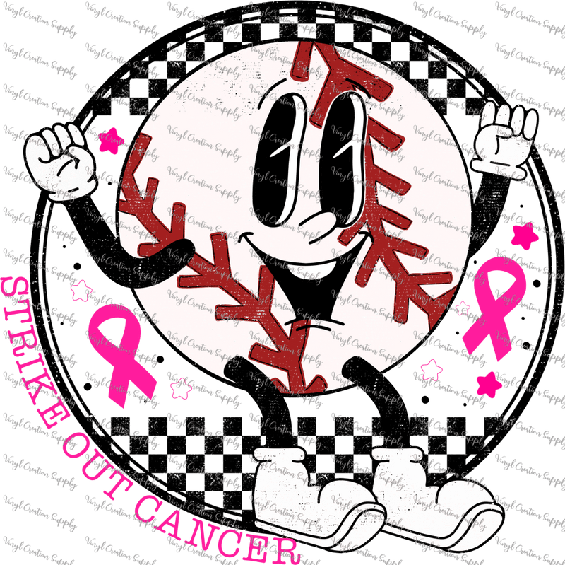 Strike Out Cancer BB – VCS' DIY Shirts & More